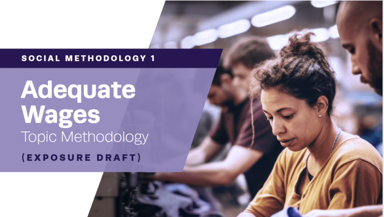 Adequate Wages Topic Methodology - IFVI